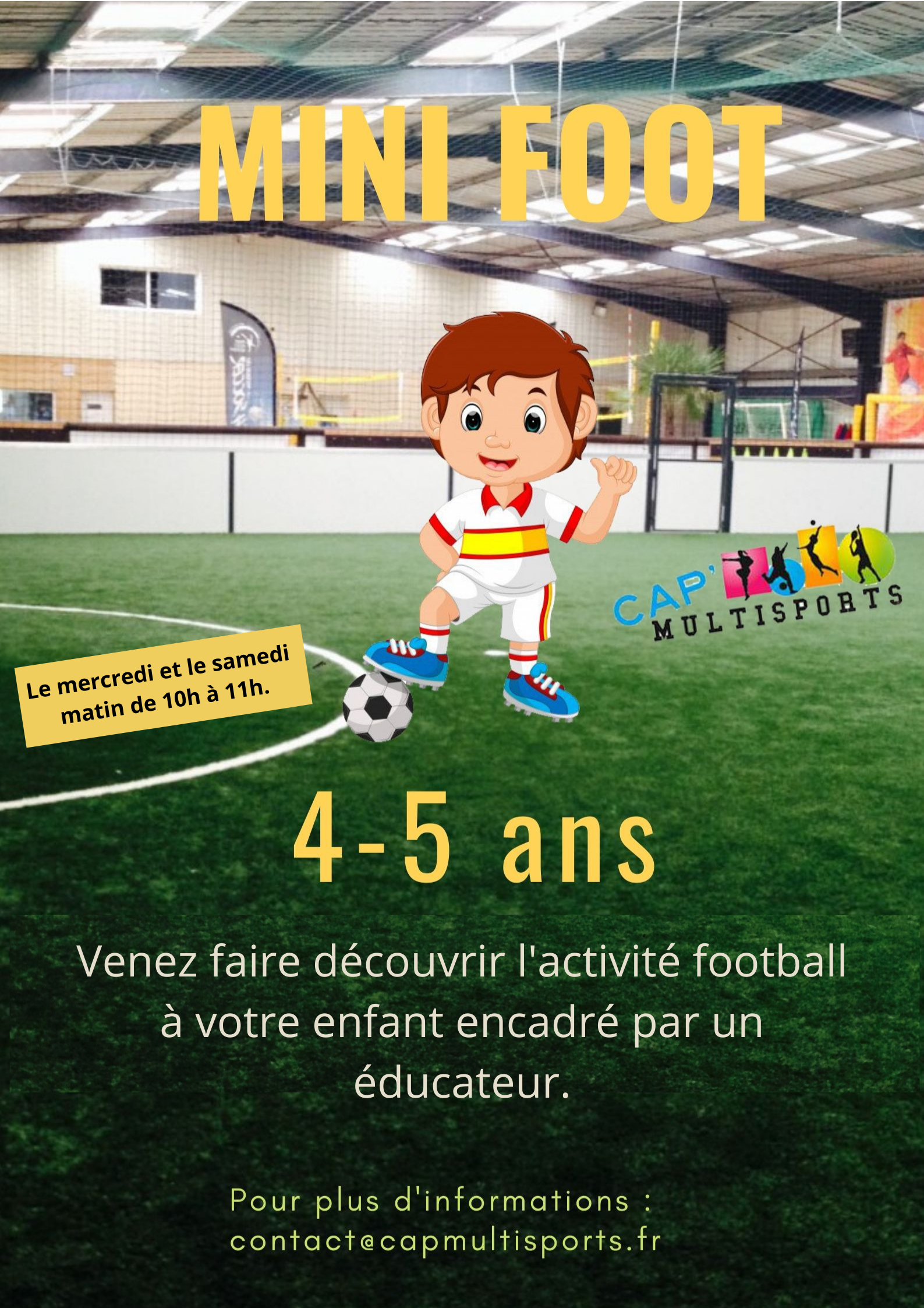 Mini Foot (Maternelles) - Cap Multisports - Complexe sportif La Mézière ...